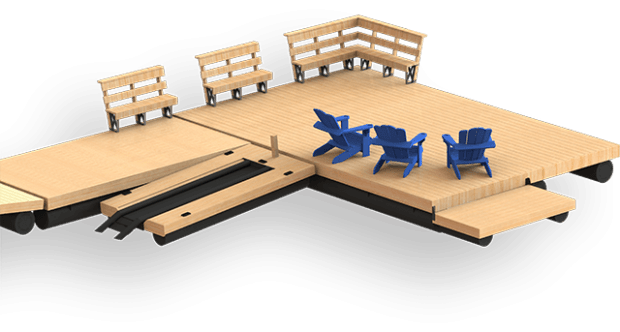 Custom Floating Dock System | NyDock