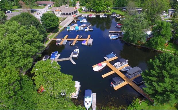 Finger Docks for Marinas & Resorts | NyDock