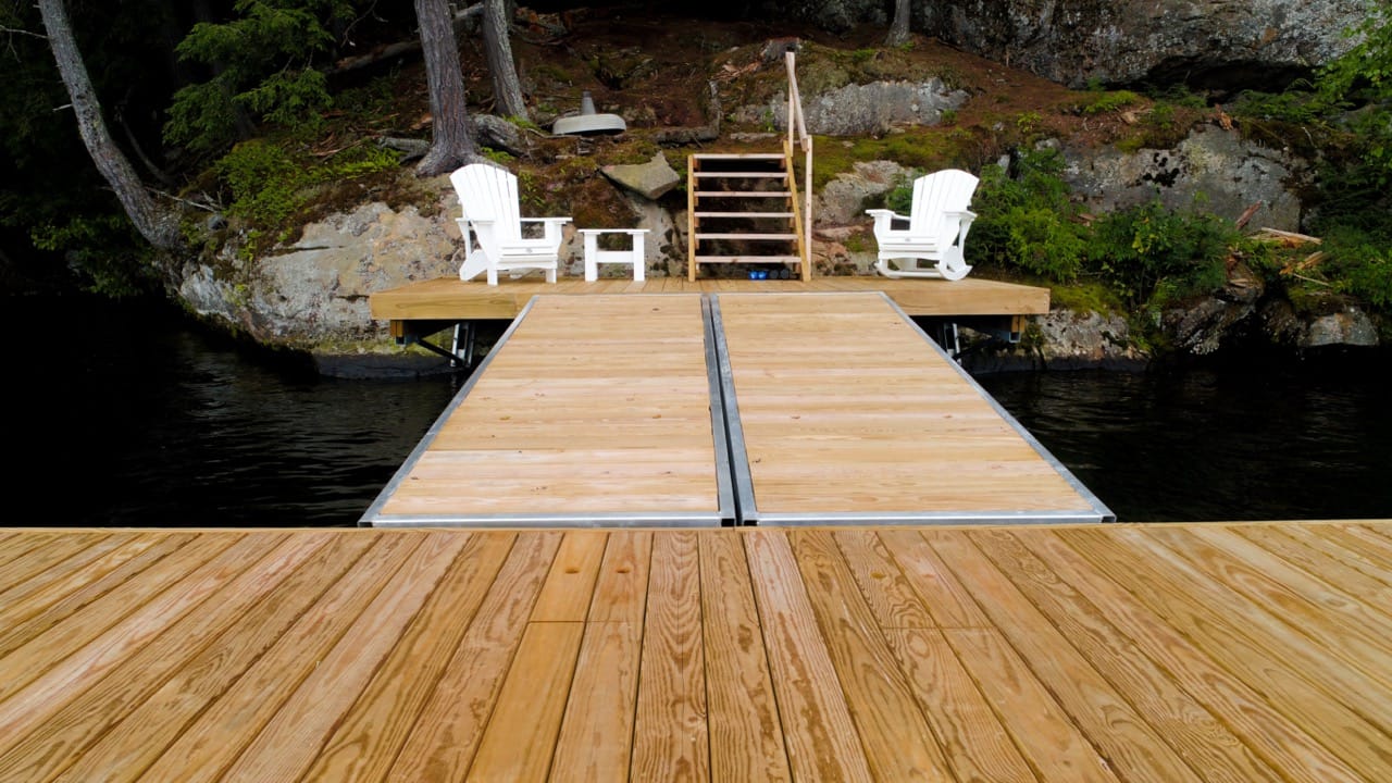 Aluminum Floating Dock Ramp | NyDock