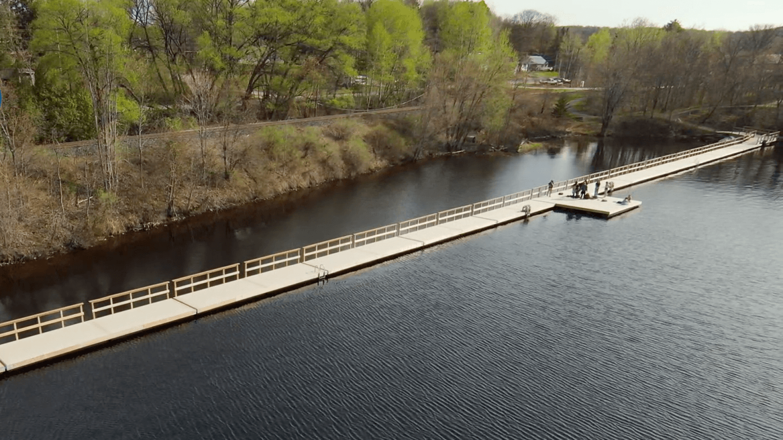 Floating Walkways for Community Parks | NyDock
