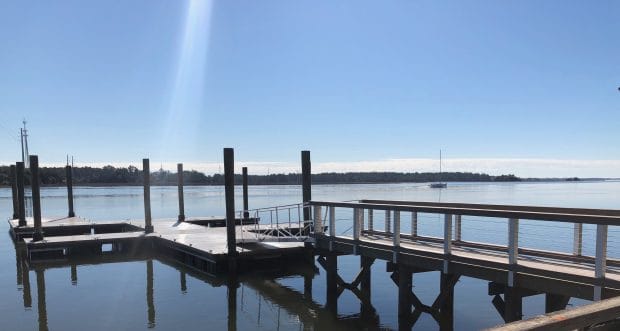 Floating Dock Pile Guides | NyDock