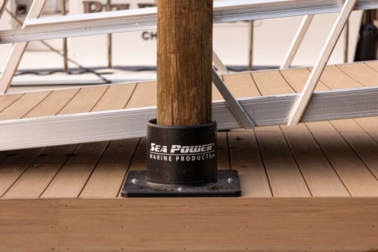 Floating Dock Pile Guides | NyDock