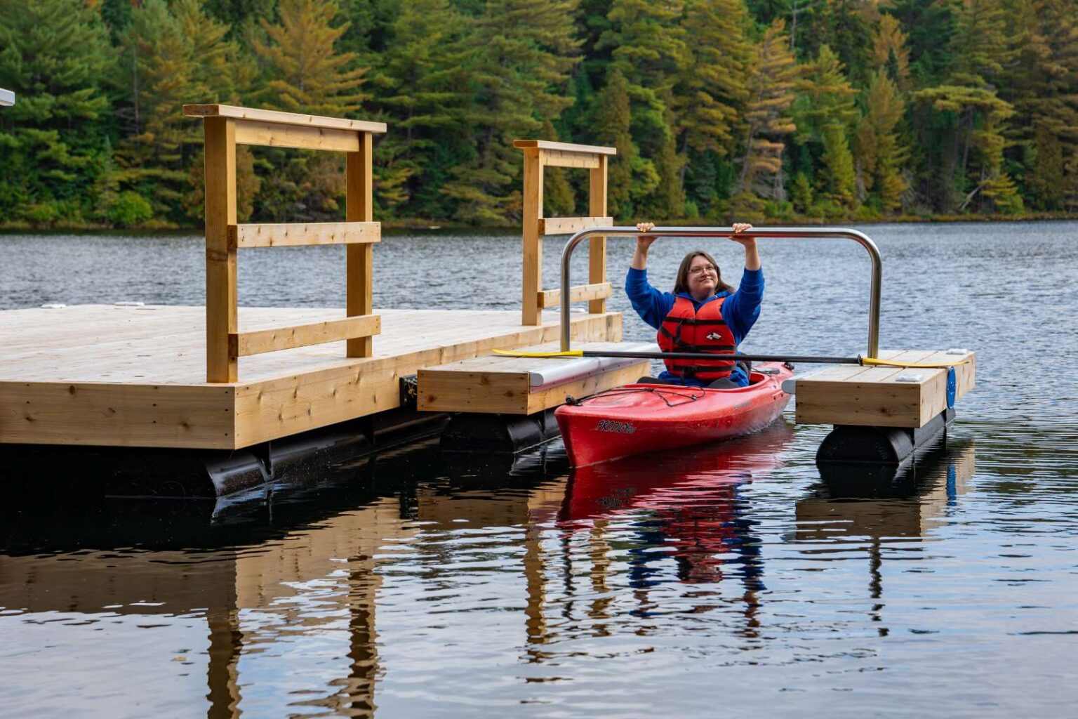 Floating Kayak Launch & Canoe Dock | NyDock